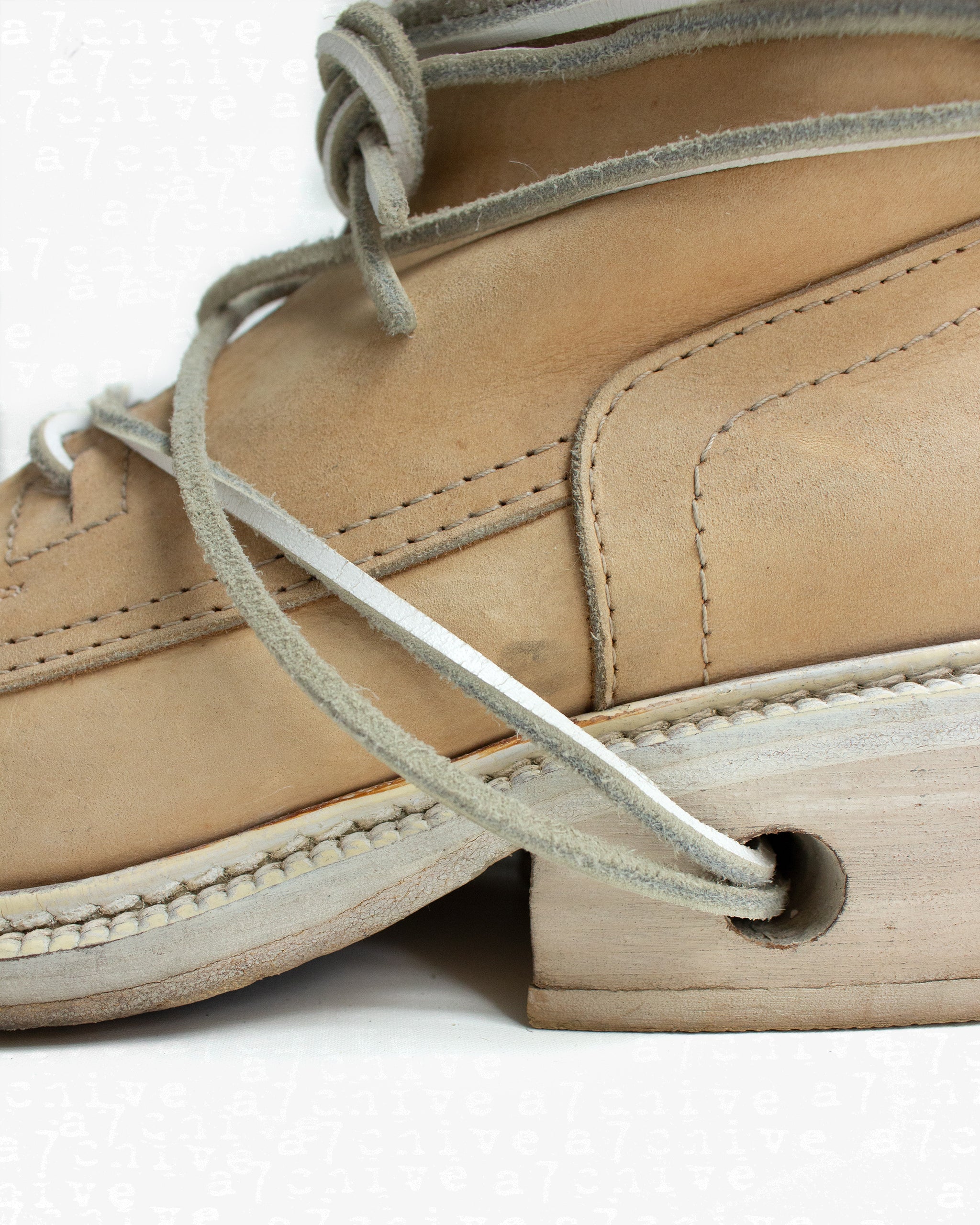 Dirk Bikkembergs Lace-Through Heel Boots - 1990s – a7chive